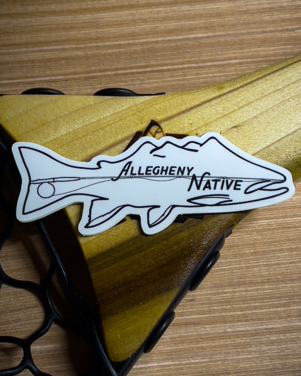 Original Logo Sticker – Allegheny Native Films